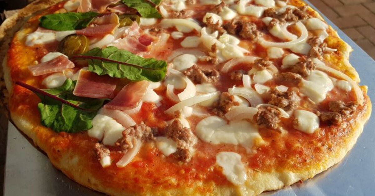Tikras itališkos picos receptas Kamado ar malkinėms kepsninėms ...