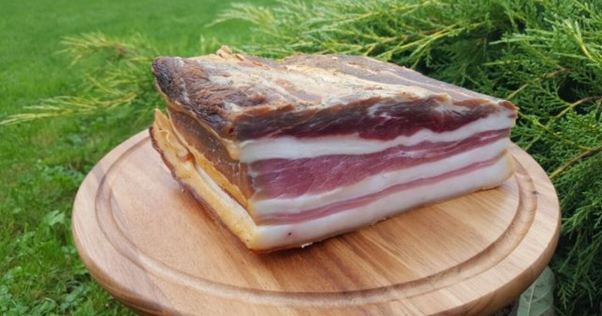 Čia rasite detalų receptą kaip sūdyti ir rūkyti šoninę | INGOS RECEPTAS ...